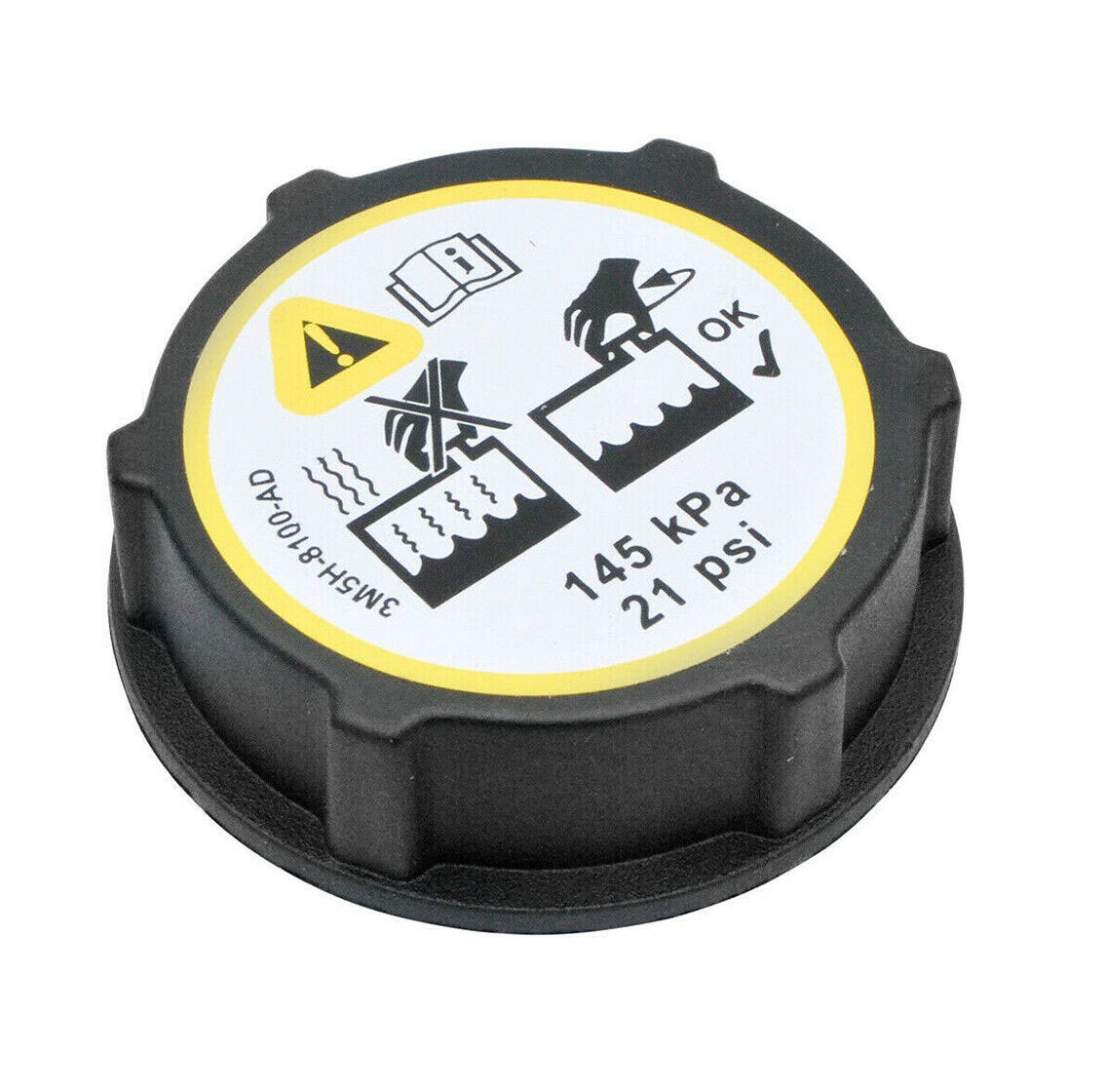 Ford Focus / Fiesta Radiator Coolant Bottle / Reservoir Cap 3M5H-8100 ...