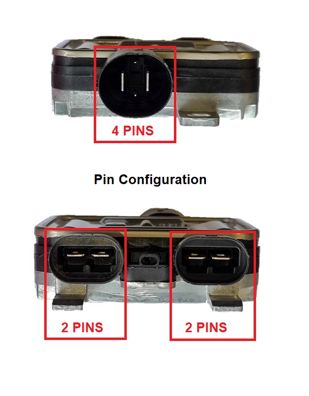 Jaguar X Type 4 PIN Cooling Fan Control Unit Module - 940004000 / 9400 ...