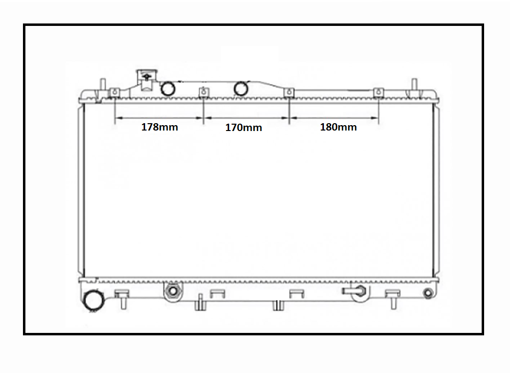 Subaru Legacy / Outback 2009 ~2014 BM / BR - EZ36 Radiator – Silverdale ...